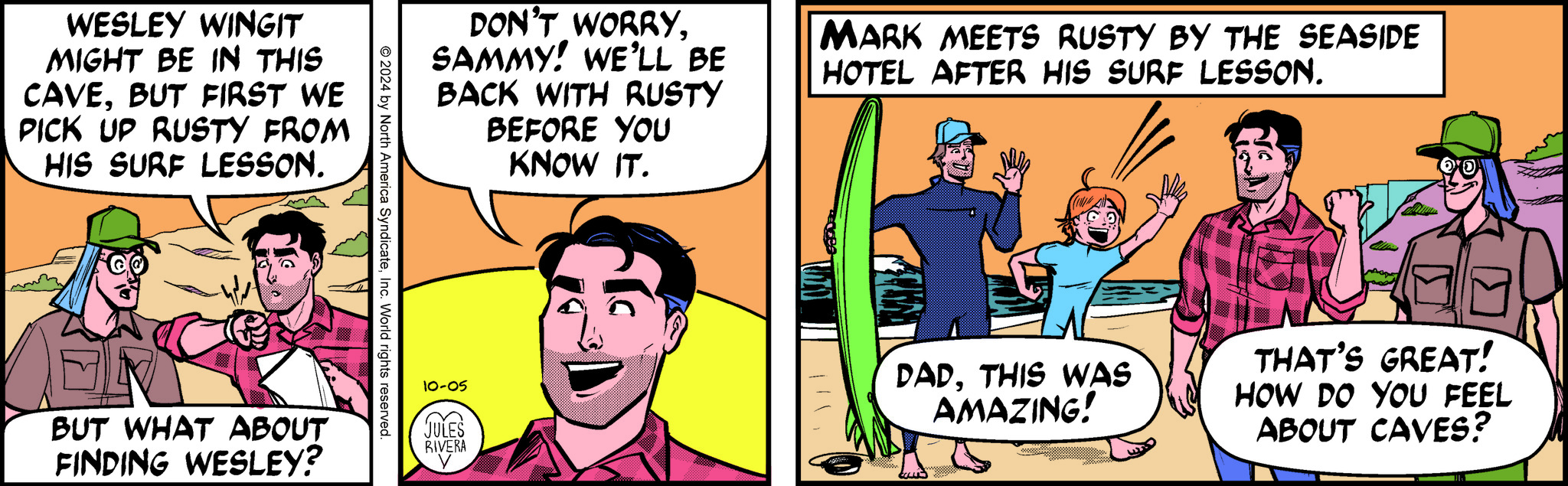 Mark Trail Comic Strip 2024-10-05 | Comics Kingdom