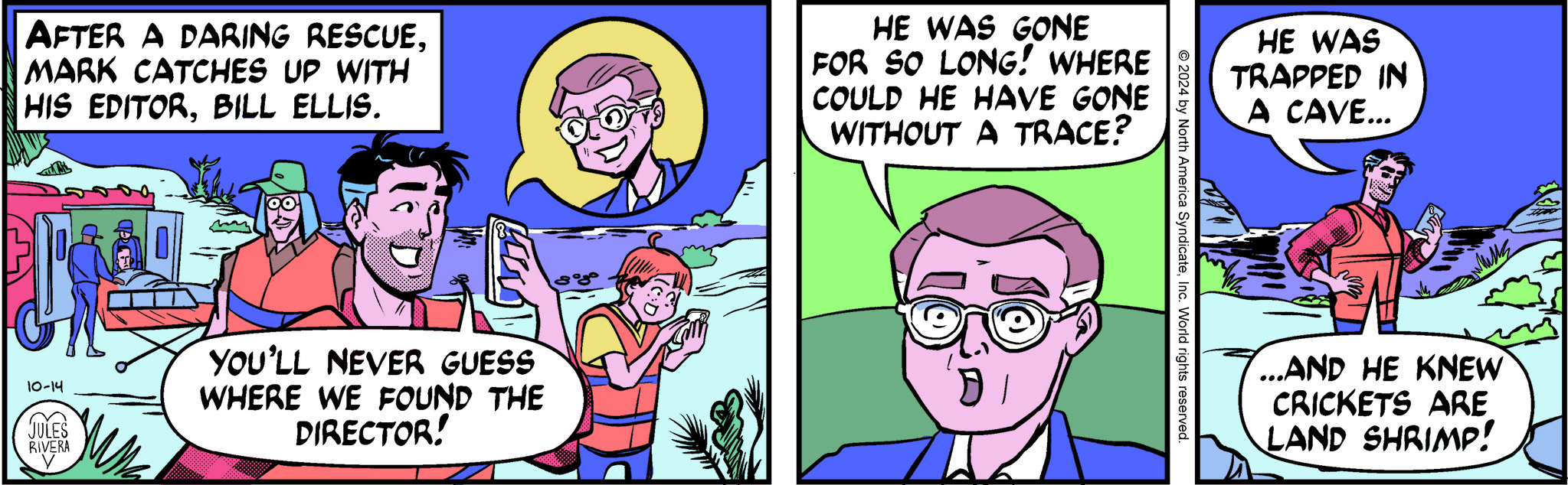 Mark Trail Comic Strip 2024-10-14 | Comics Kingdom