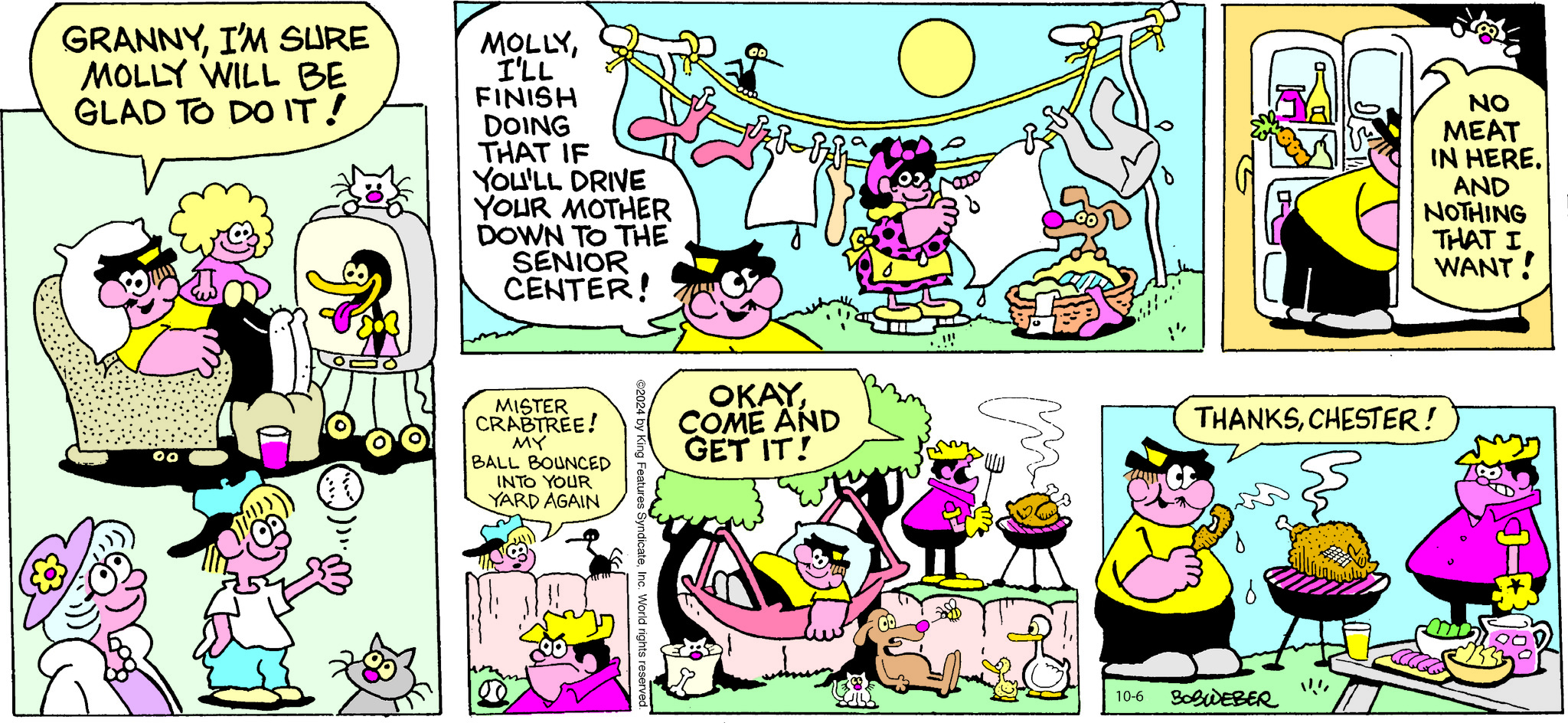 Moose And Molly Comic Strip 2024-10-06 | Comics Kingdom