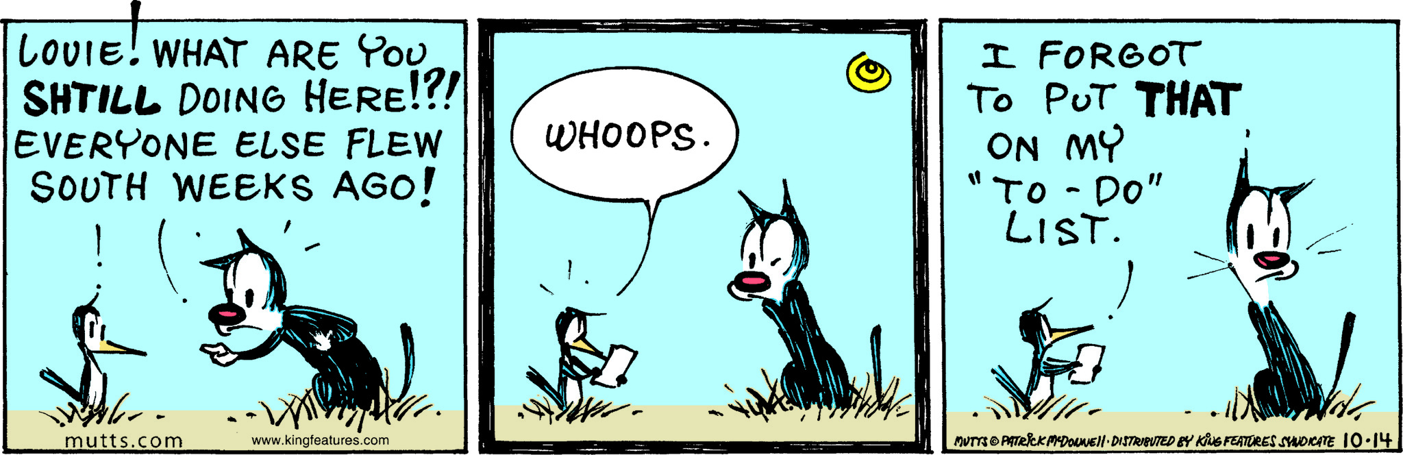 Mutts Comic Strip 2024-10-14 | Comics Kingdom