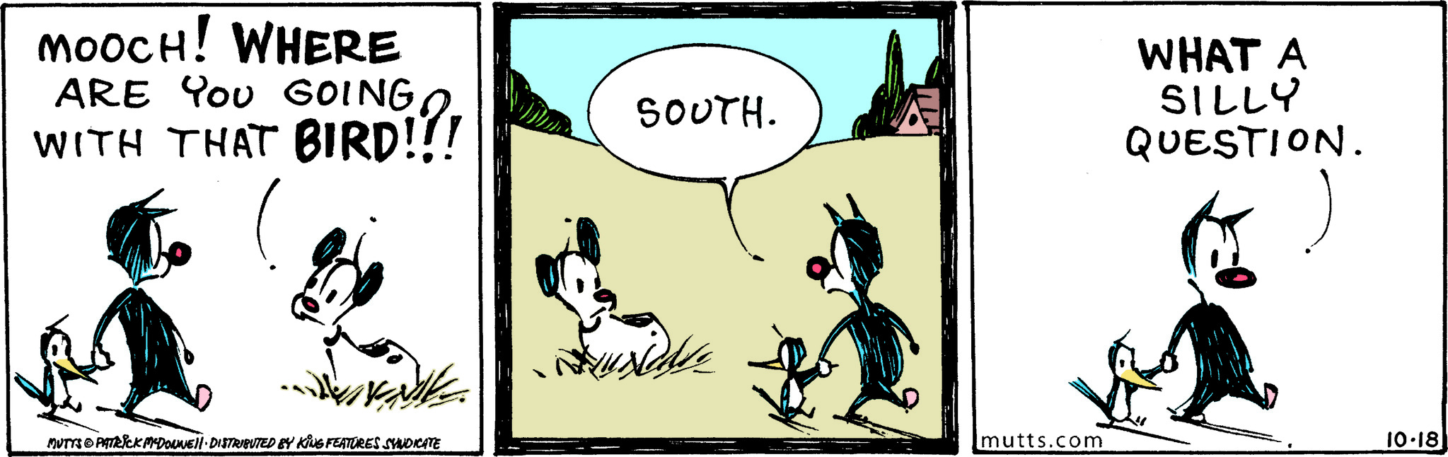 Mutts Comic Strip 2024-10-18 | Comics Kingdom