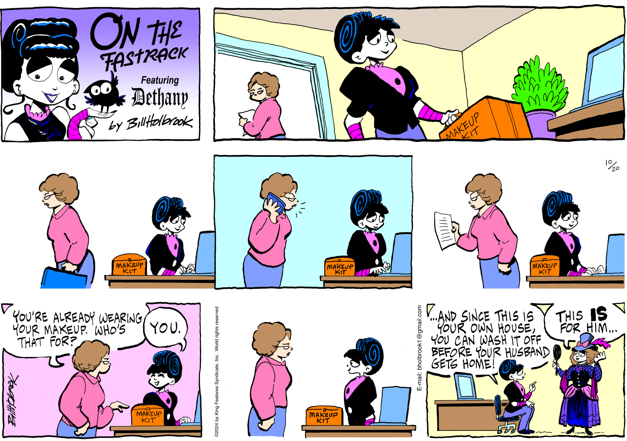 On The Fastrack Comic Strip 2024-10-20 | Comics Kingdom