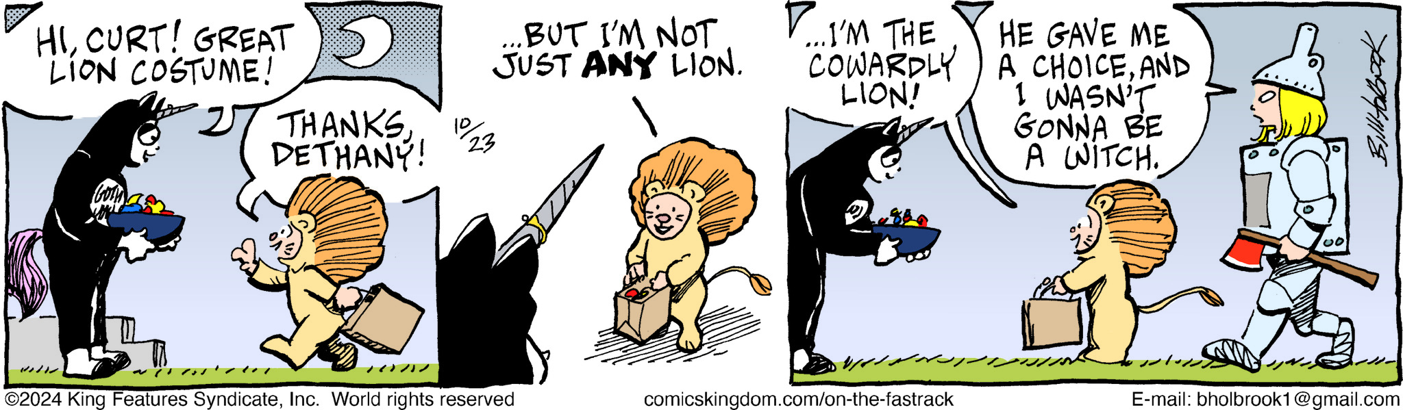 On The Fastrack Comic Strip 2024-10-23 | Comics Kingdom