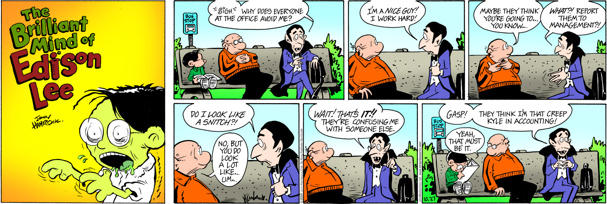 The Brilliant Mind Of Edison Lee Comic Strip 2024-10-27 | Comics Kingdom