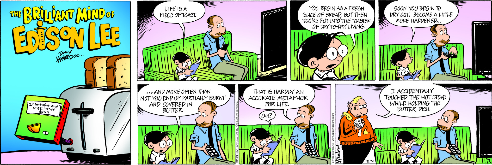 The Brilliant Mind Of Edison Lee Comic Strip 2024-10-20 | Comics Kingdom