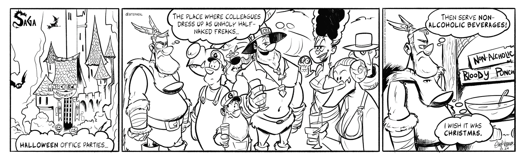 The Saga of Brann Bjornson Comic Strip 2024-10-22 | Comics Kingdom
