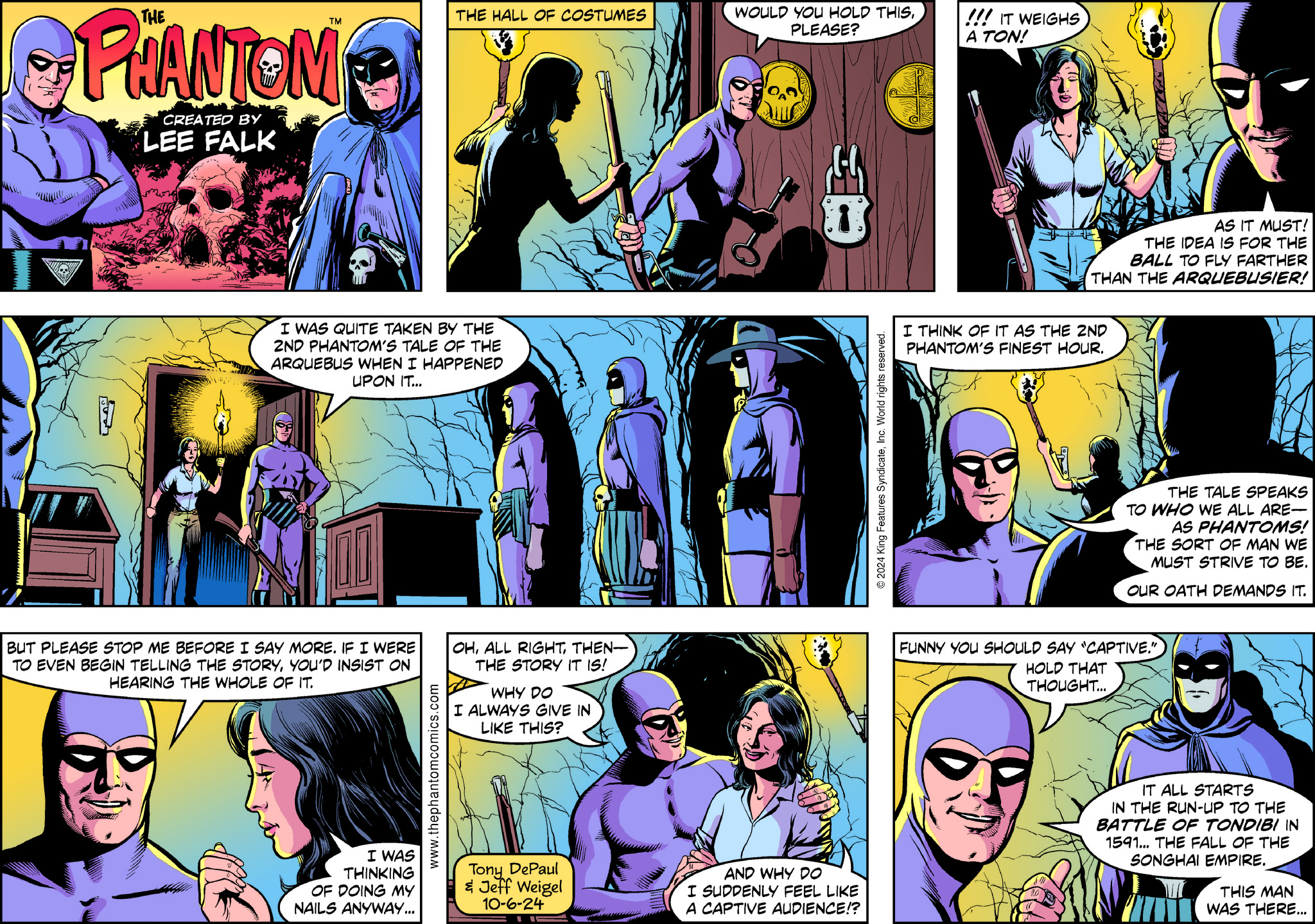 The Phantom Comic Strip 2024-10-06 | Comics Kingdom