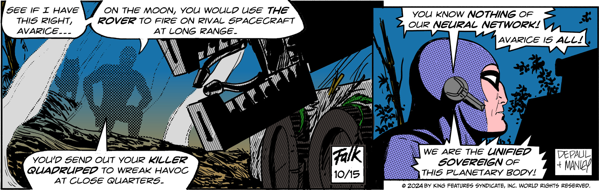 The Phantom Comic Strip 2024-10-15 | Comics Kingdom