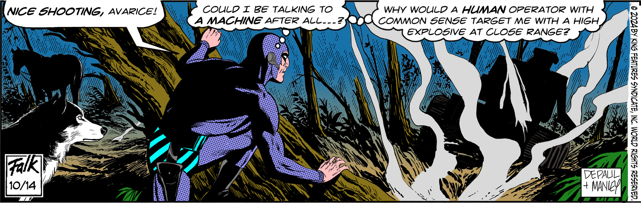 The Phantom Comic Strip 2024-10-14 | Comics Kingdom