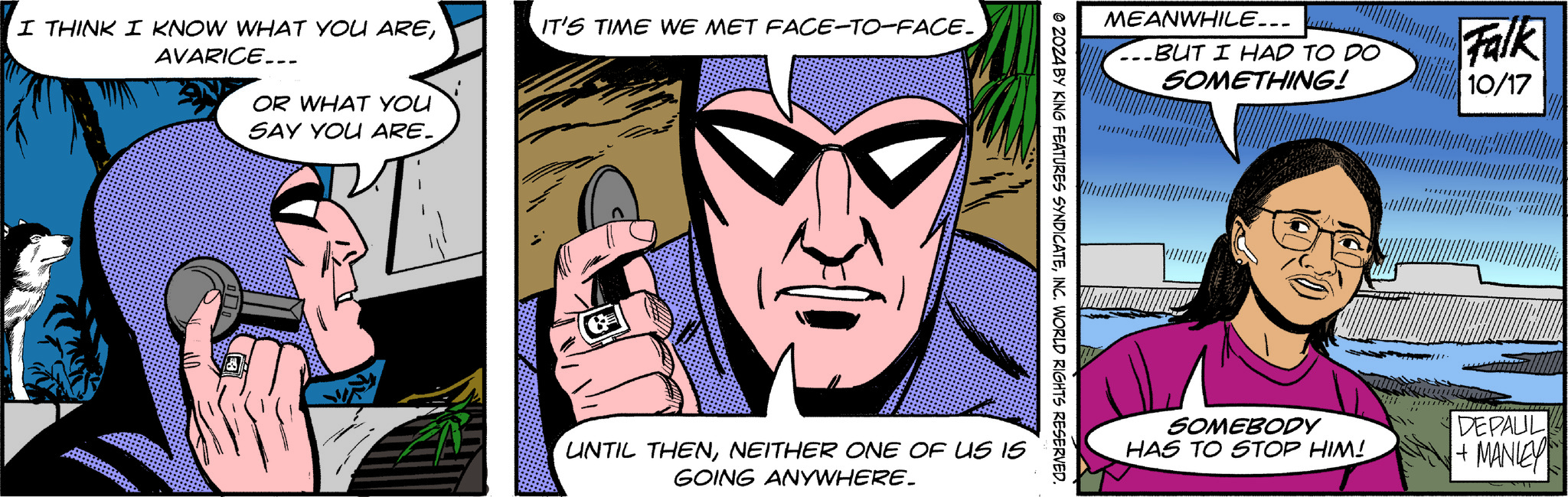 The Phantom Comic Strip 2024-10-17 | Comics Kingdom