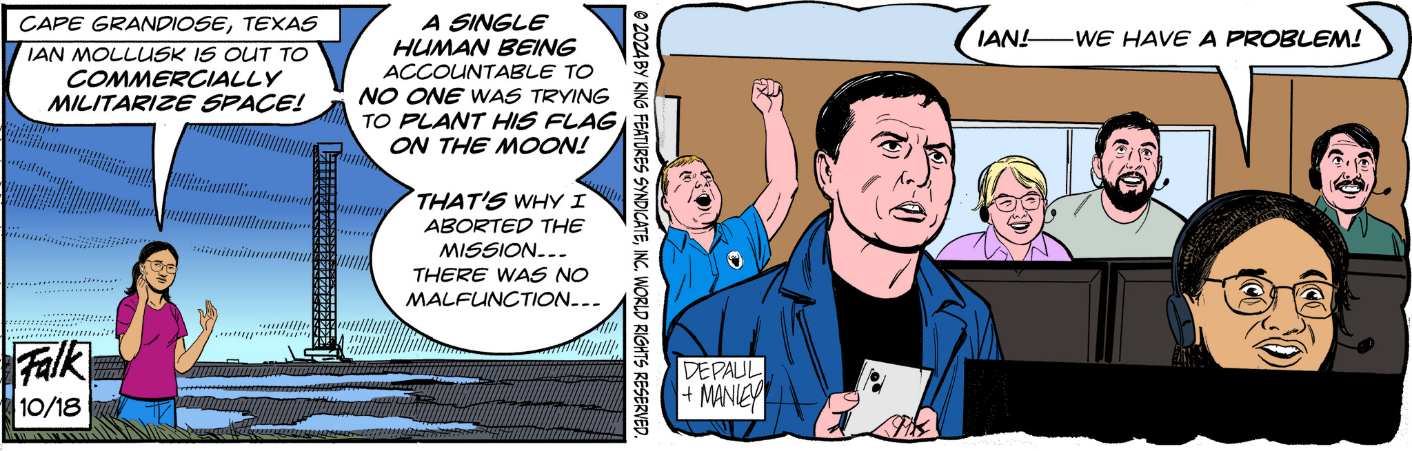 The Phantom Comic Strip 2024-10-18 | Comics Kingdom