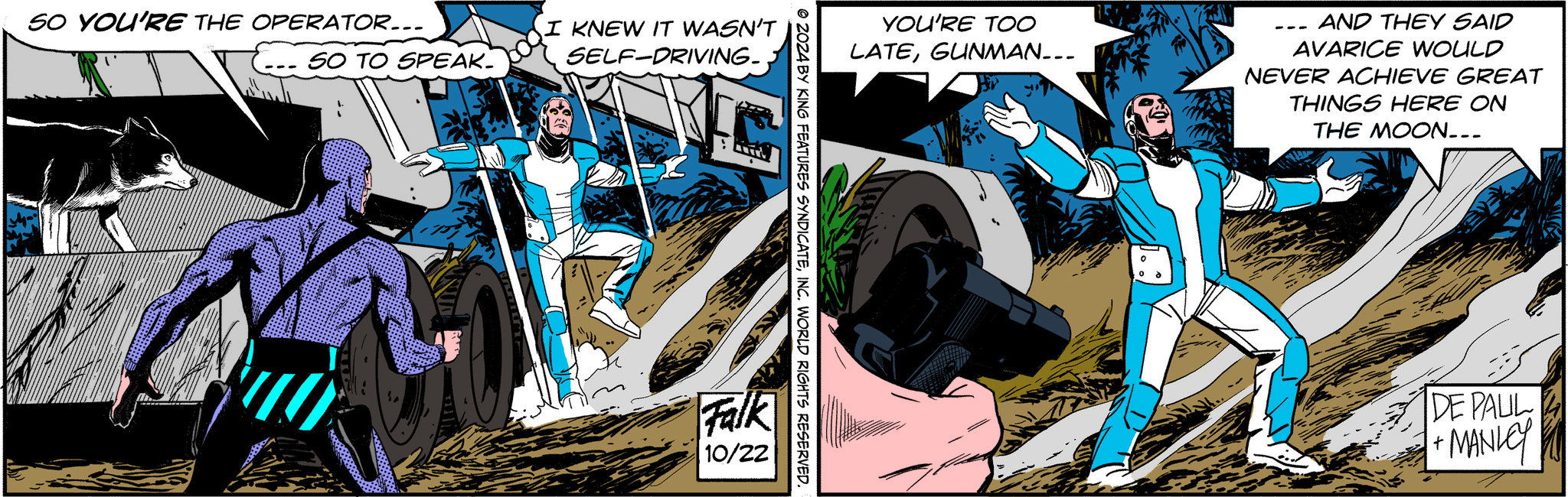 The Phantom Comic Strip 2024-10-22 | Comics Kingdom