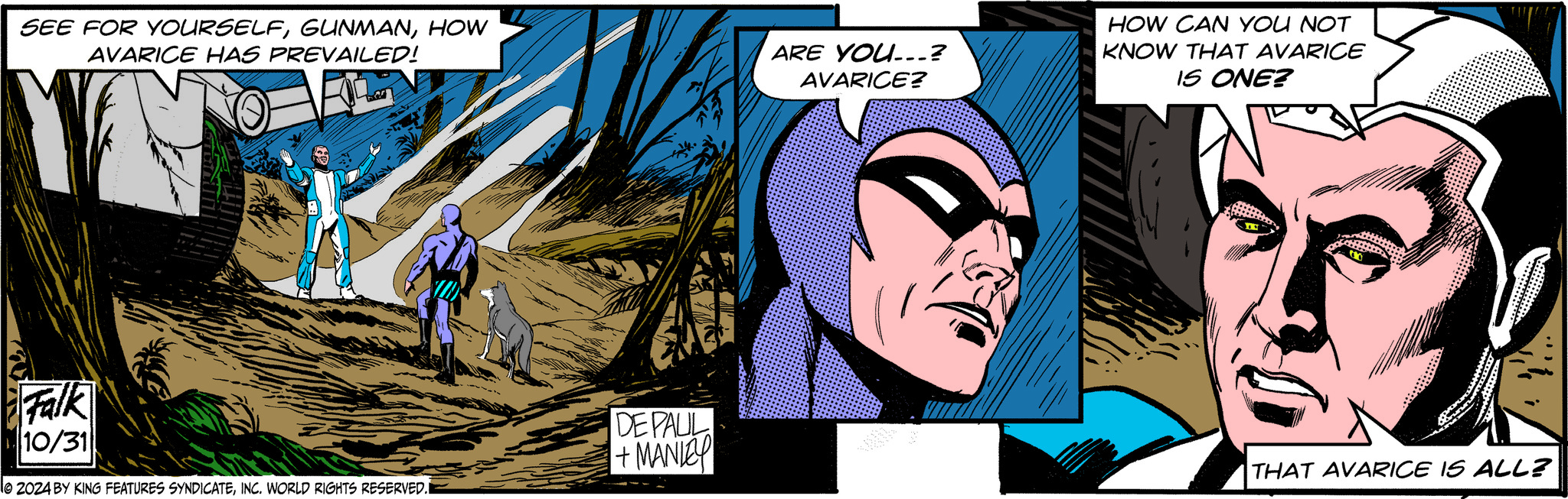 The Phantom Comic Strip 2024-10-31 | Comics Kingdom