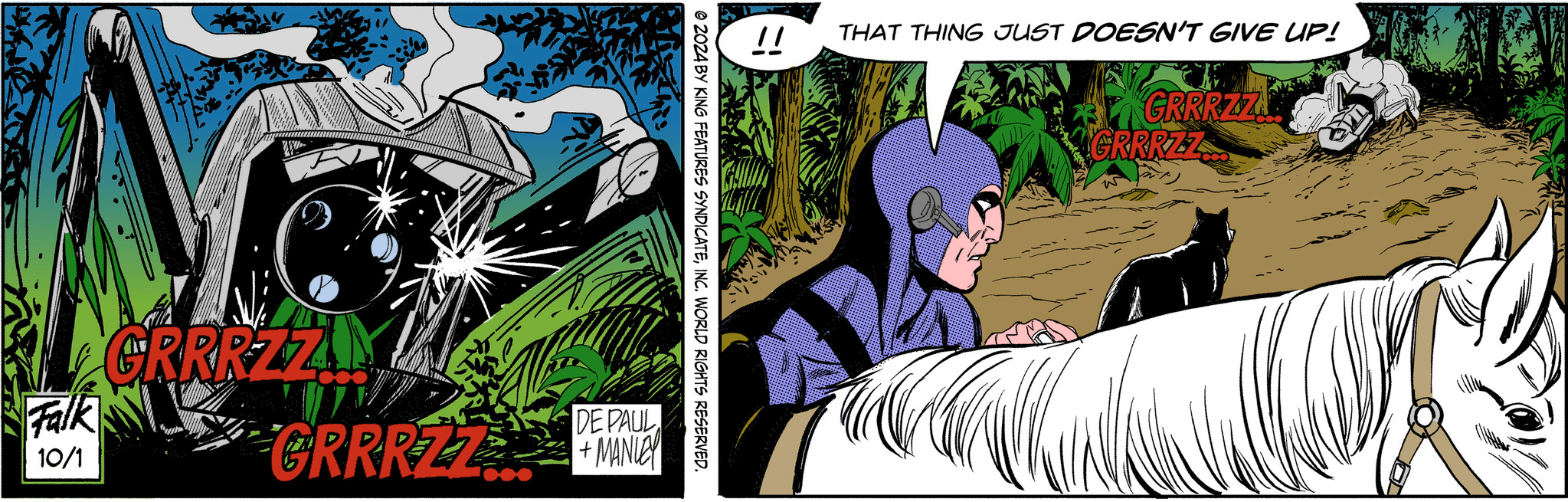 The Phantom Comic Strip 2024-10-01 | Comics Kingdom