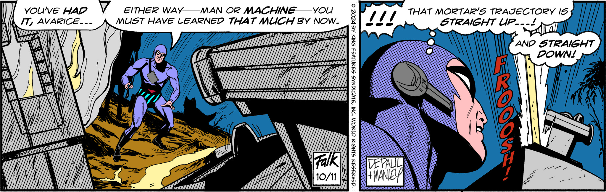 The Phantom Comic Strip 2024-10-11 | Comics Kingdom