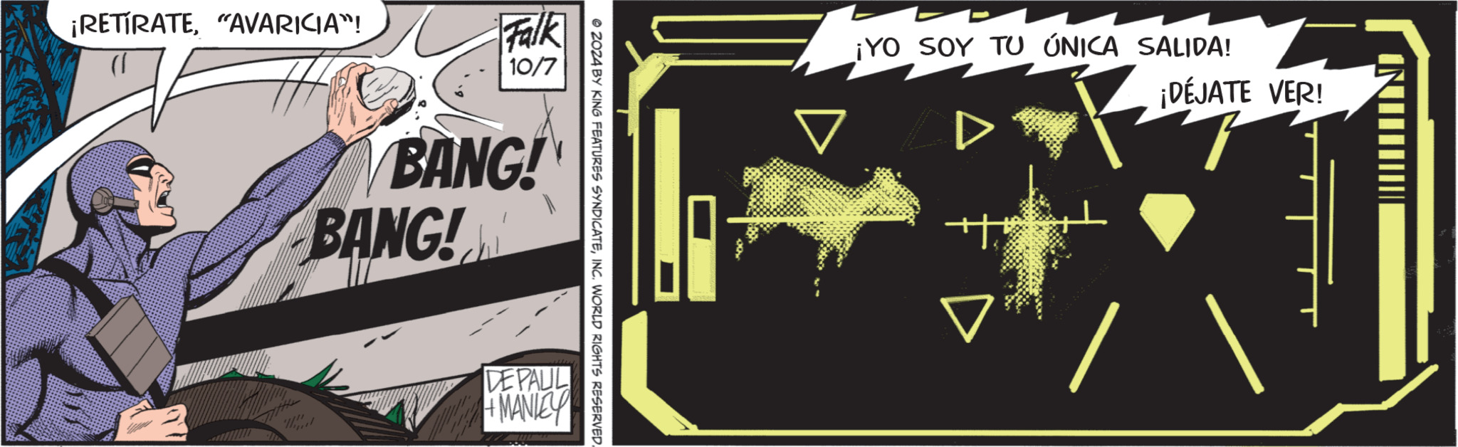 The Phantom Comic Strip 2024-10-28 | Comics Kingdom