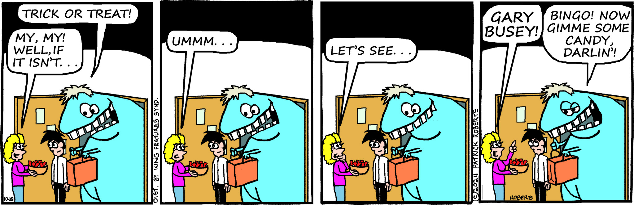 Todd The Dinosaur Comic Strip 2024-10-28 | Comics Kingdom