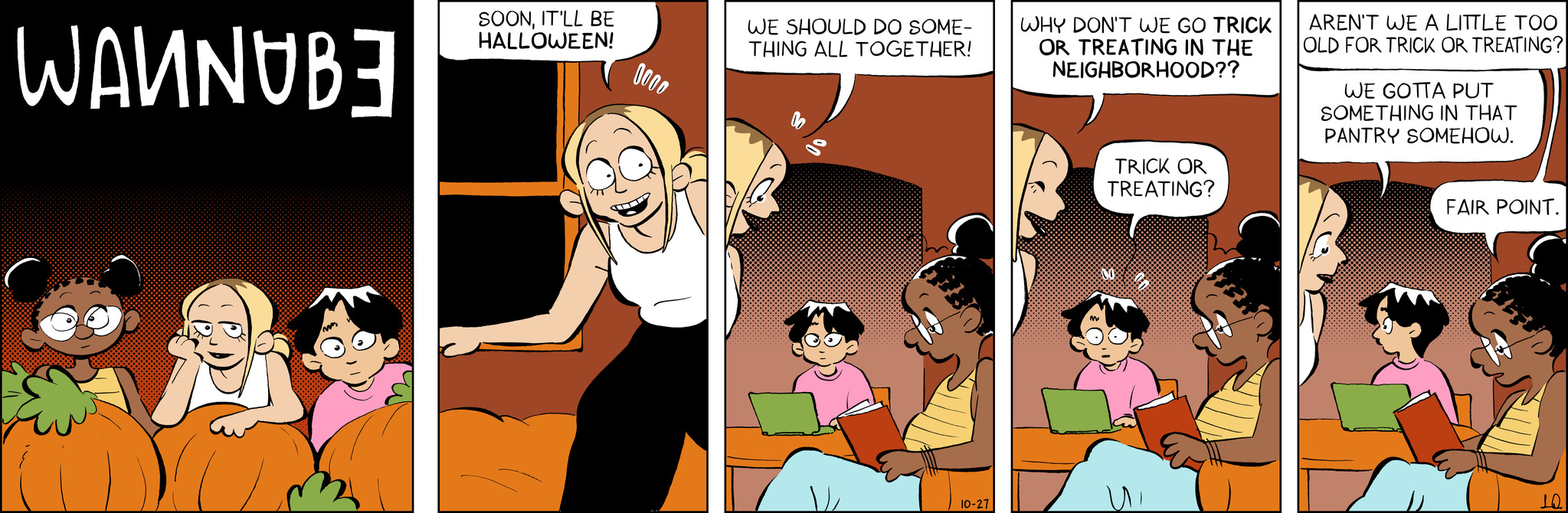 Wannabe Comic Strip 2024-10-27 | Comics Kingdom