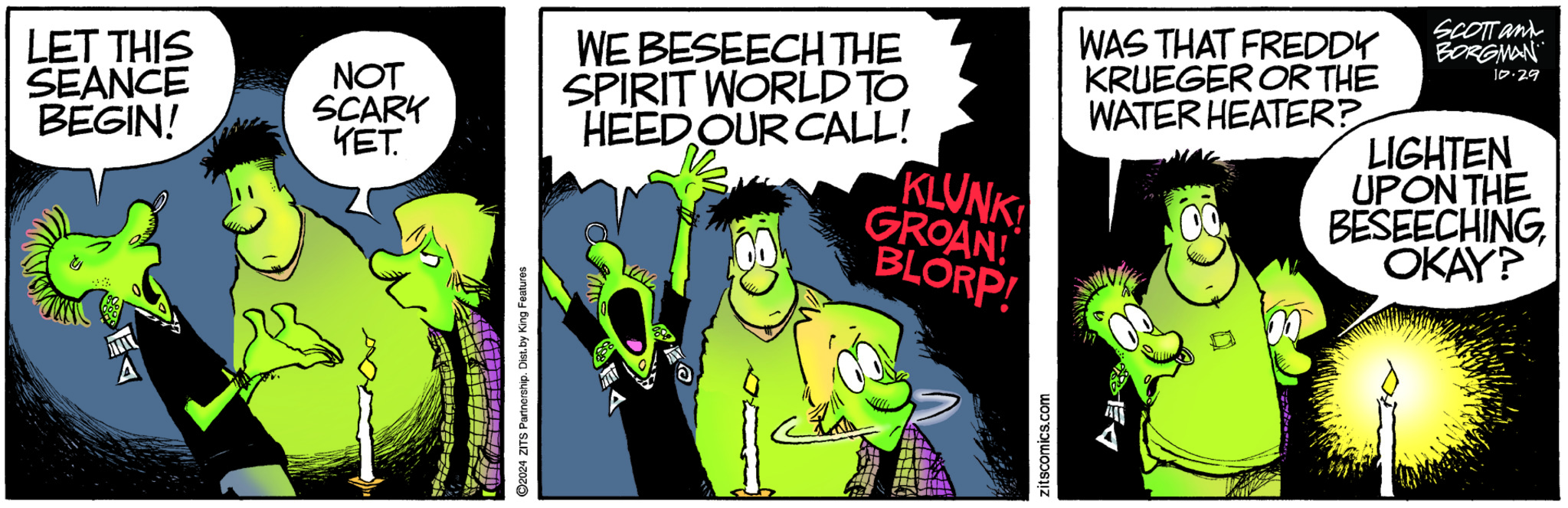 Zits Comic Strip 2024-10-29 | Comics Kingdom
