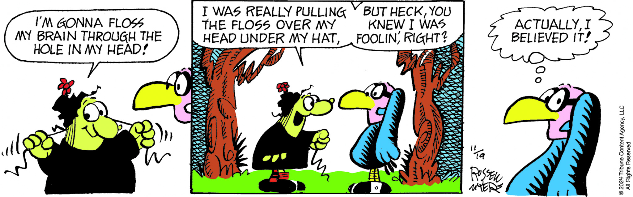 Broom Hilda Comic Strip 2024 11 19 Comics Kingdom