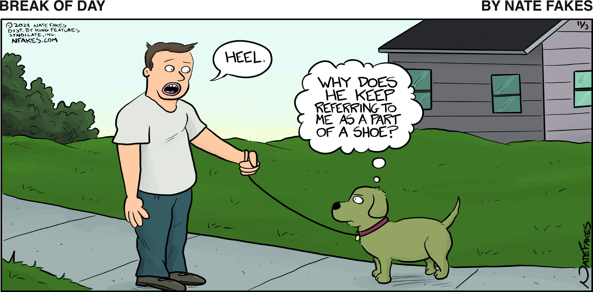 Break of Day Comic Strip 2024-11-03 | Comics Kingdom