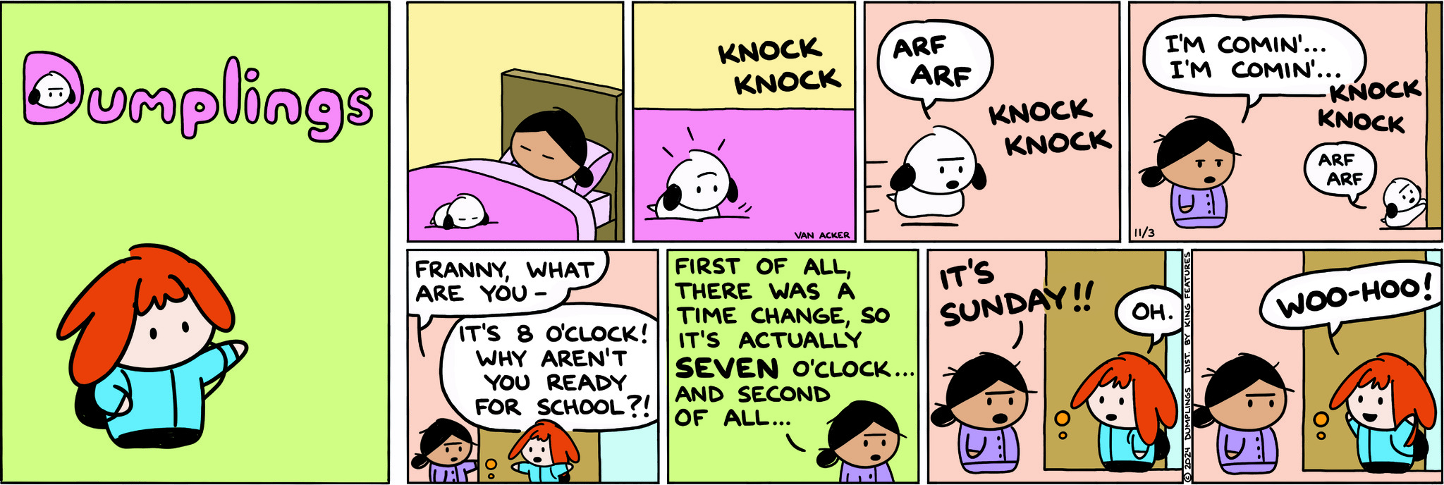 Dumplings Comic Strip 2024-11-03 | Comics Kingdom