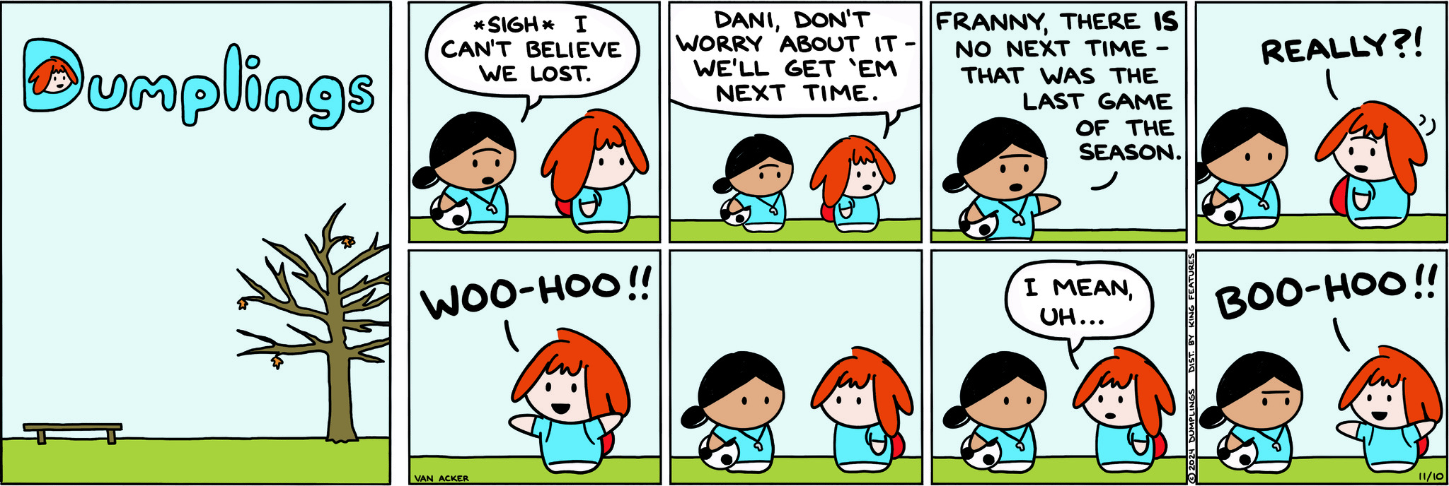 Dumplings Comic Strip 2024-11-10 | Comics Kingdom