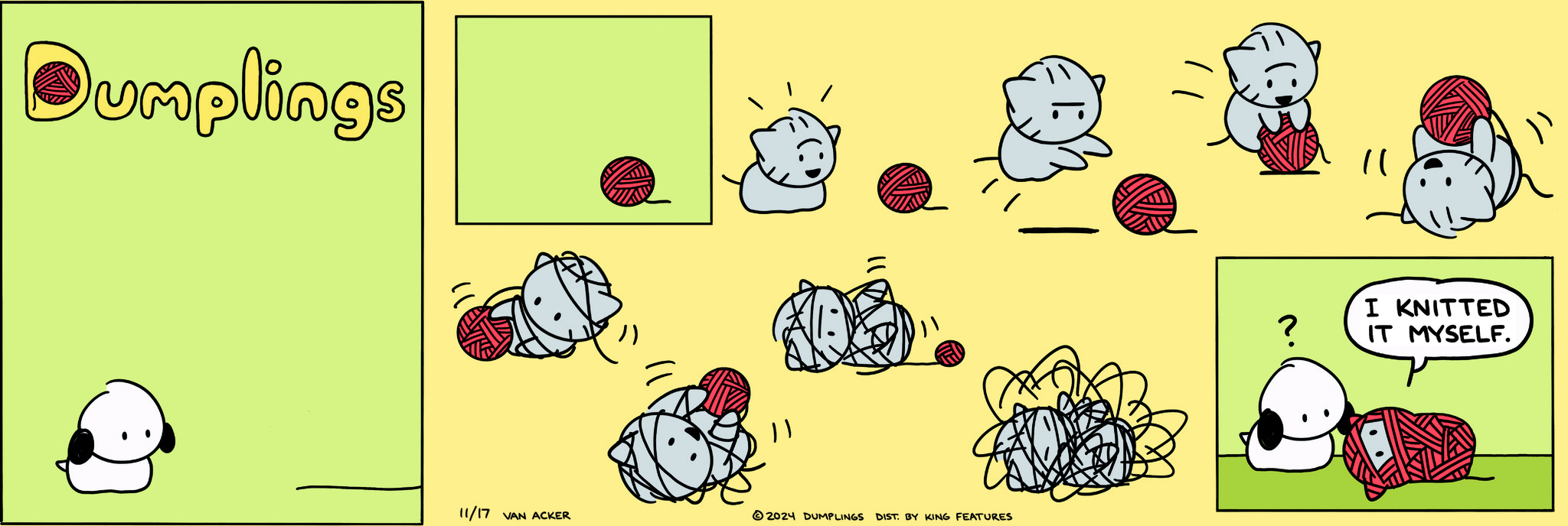 Dumplings Comic Strip 2024-11-17 | Comics Kingdom