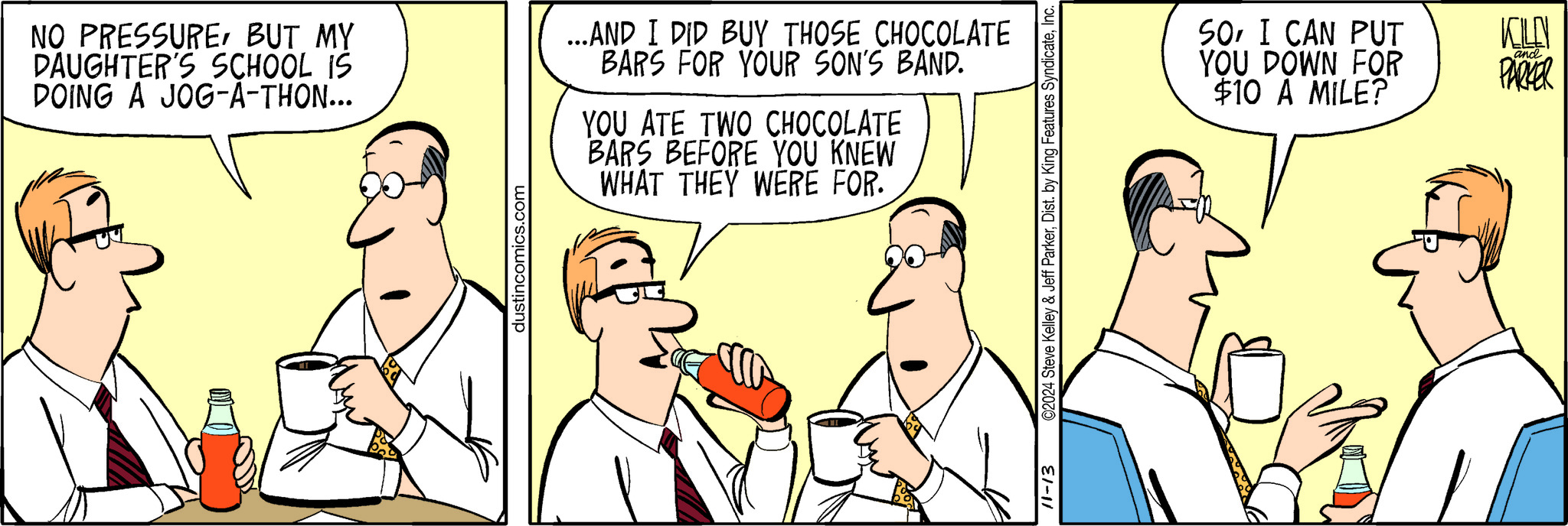 Dustin Comic Strip 2024-11-13 | Comics Kingdom