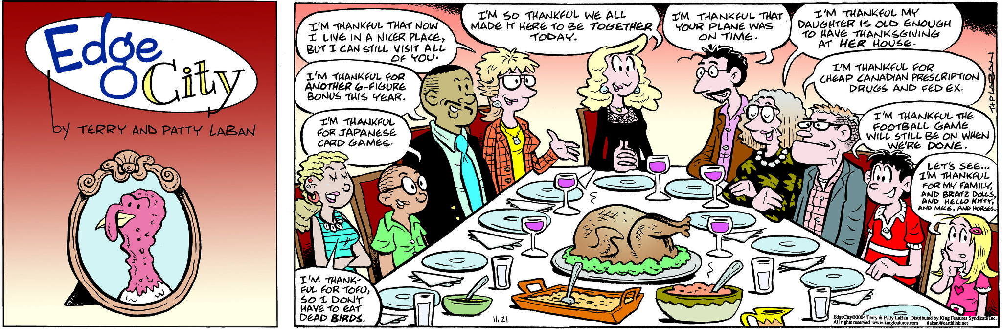 Edge City Comic Strip 2024-11-24 | Comics Kingdom