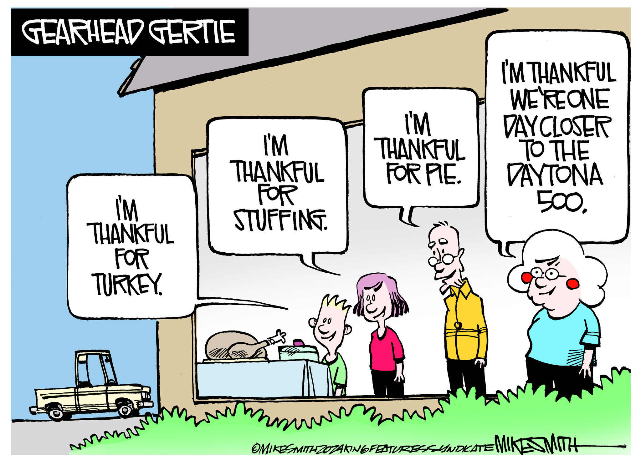 Gearhead Gertie Comic Strip 2024-11-28 | Comics Kingdom