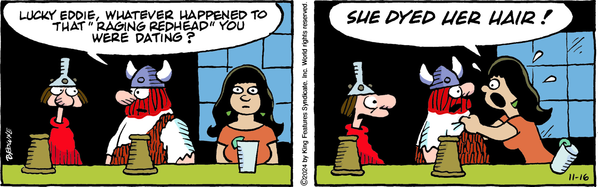 Hagar The Horrible Comic Strip 2024-11-16 | Comics Kingdom