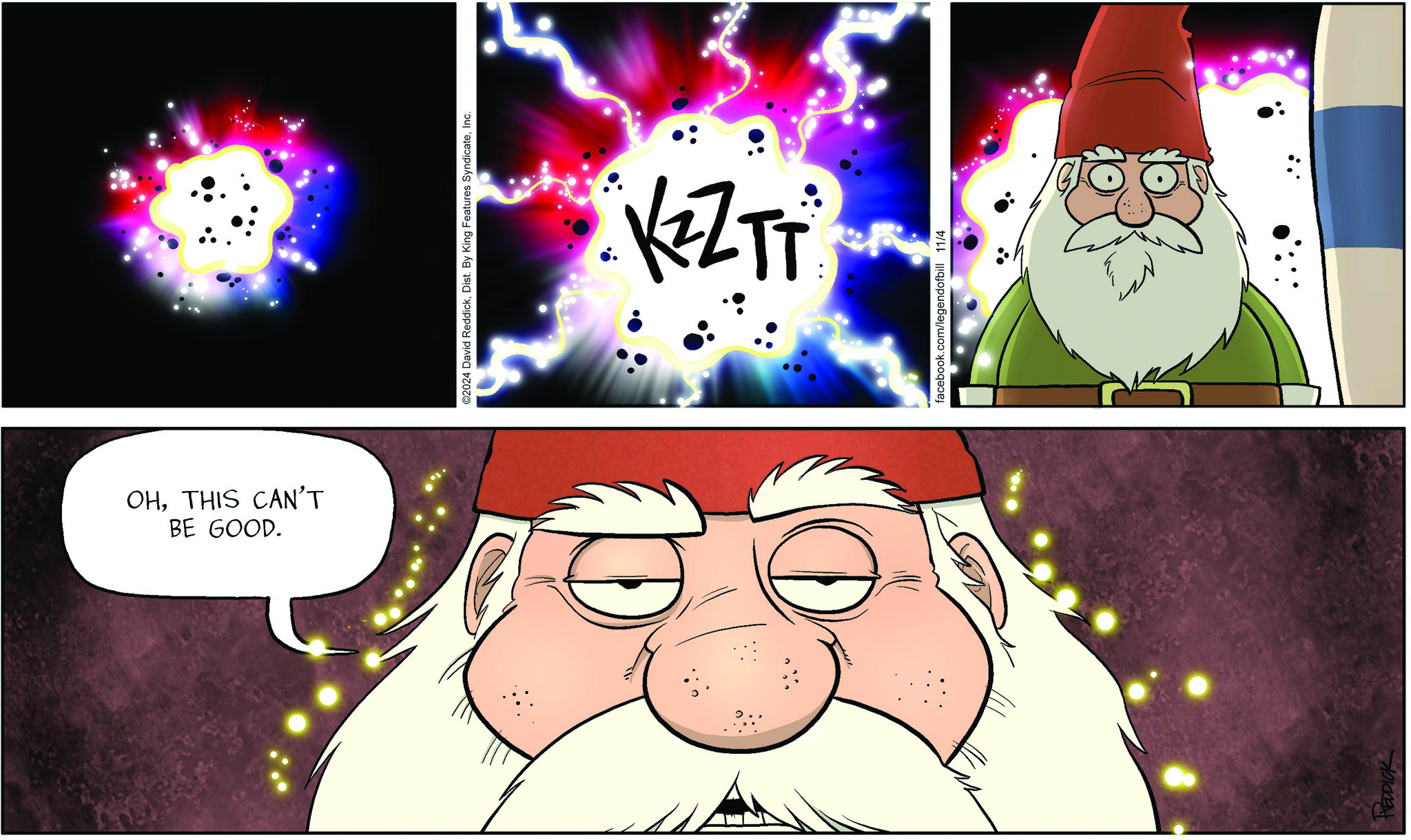 Legend of Bill Comic Strip 2024-11-04 | Comics Kingdom