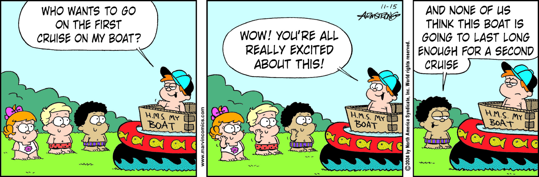 Marvin Comic Strip 2024-11-15 | Comics Kingdom