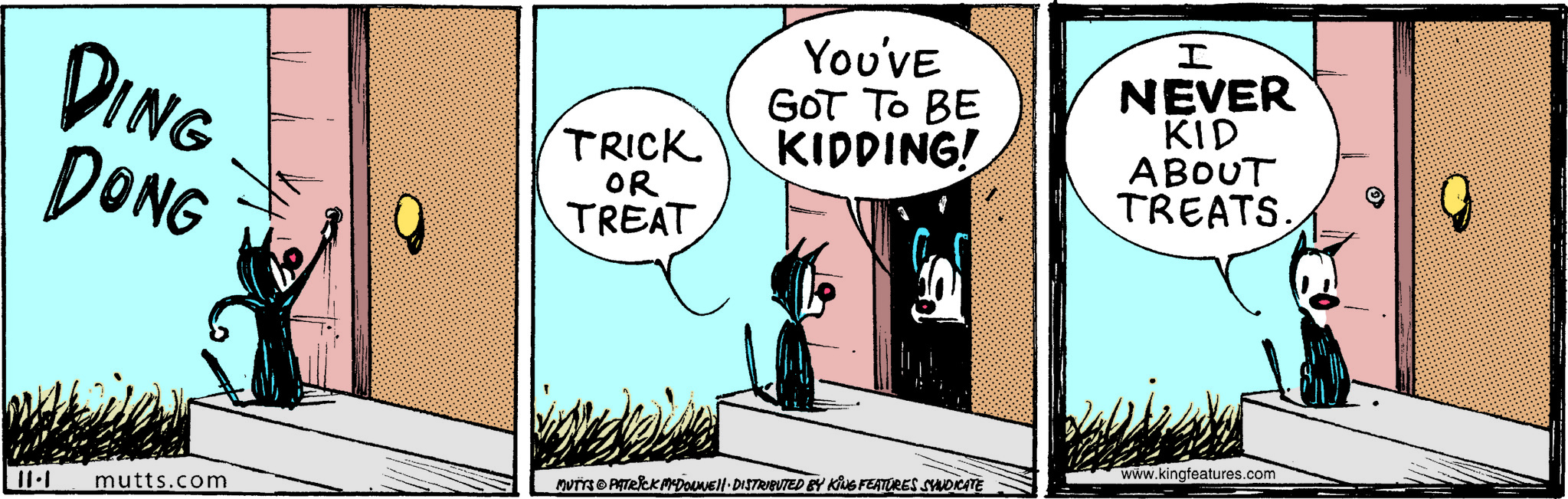Mutts Comic Strip 2024-11-01 | Comics Kingdom