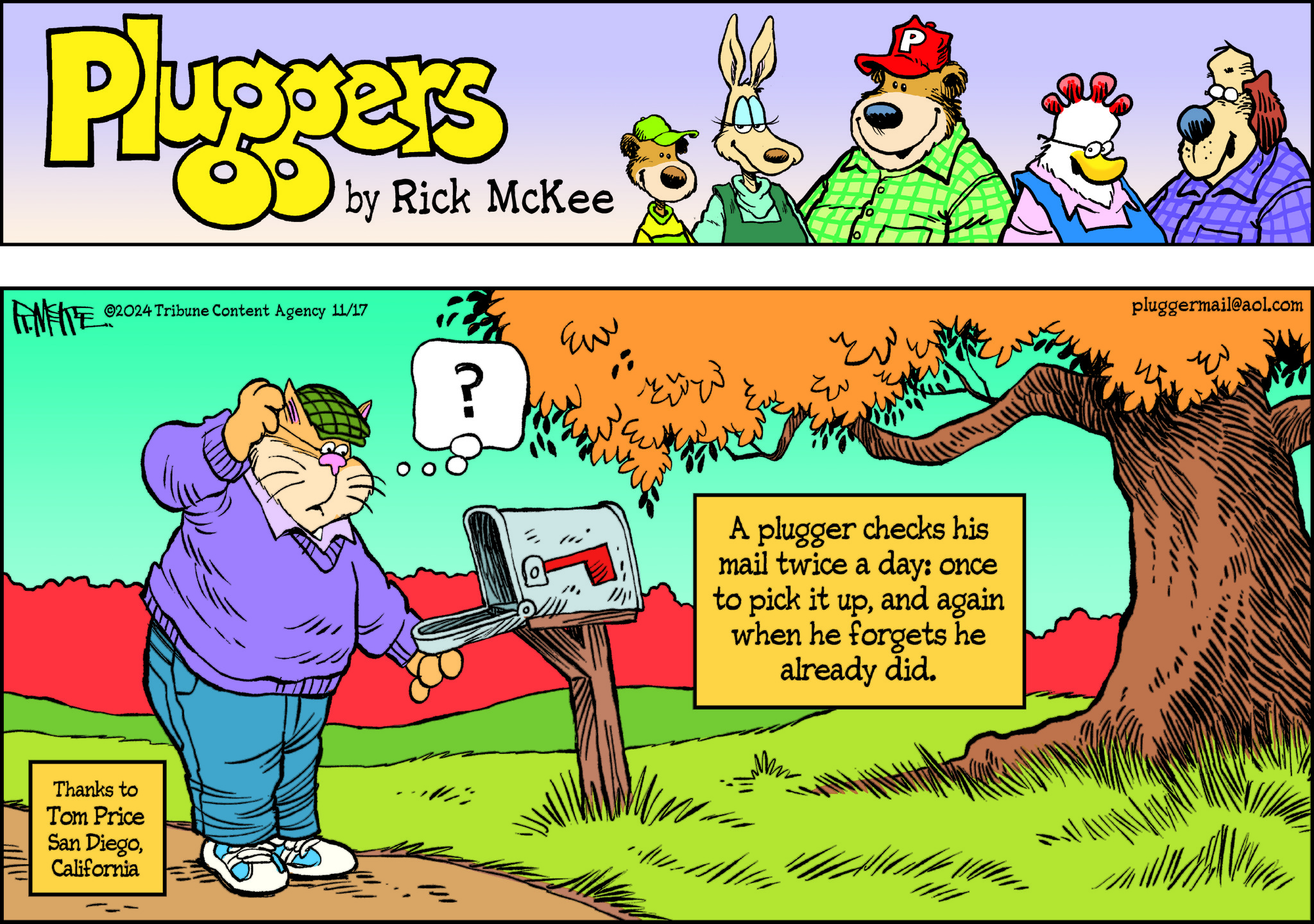 Pluggers Comic Strip 2024-11-17 | Comics Kingdom