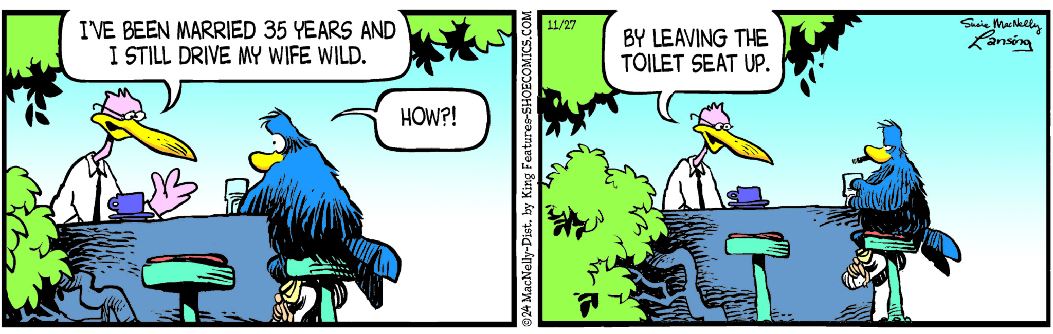 Shoe Comic Strip 2024-11-27 | Comics Kingdom