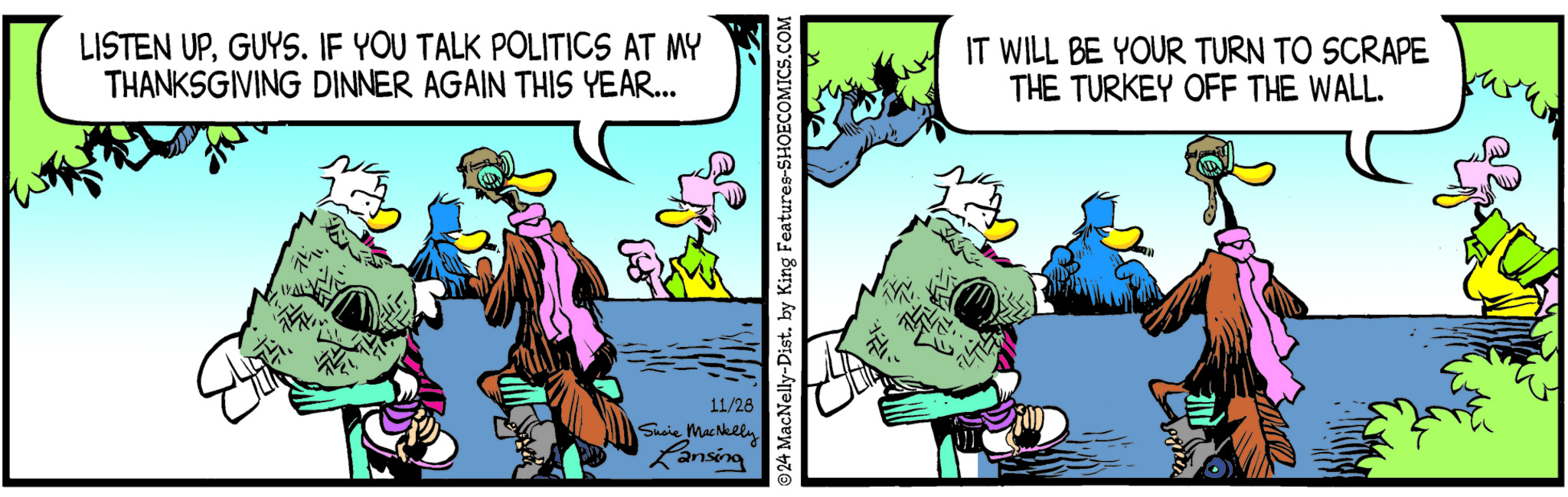 Shoe Comic Strip 2024-11-28 | Comics Kingdom