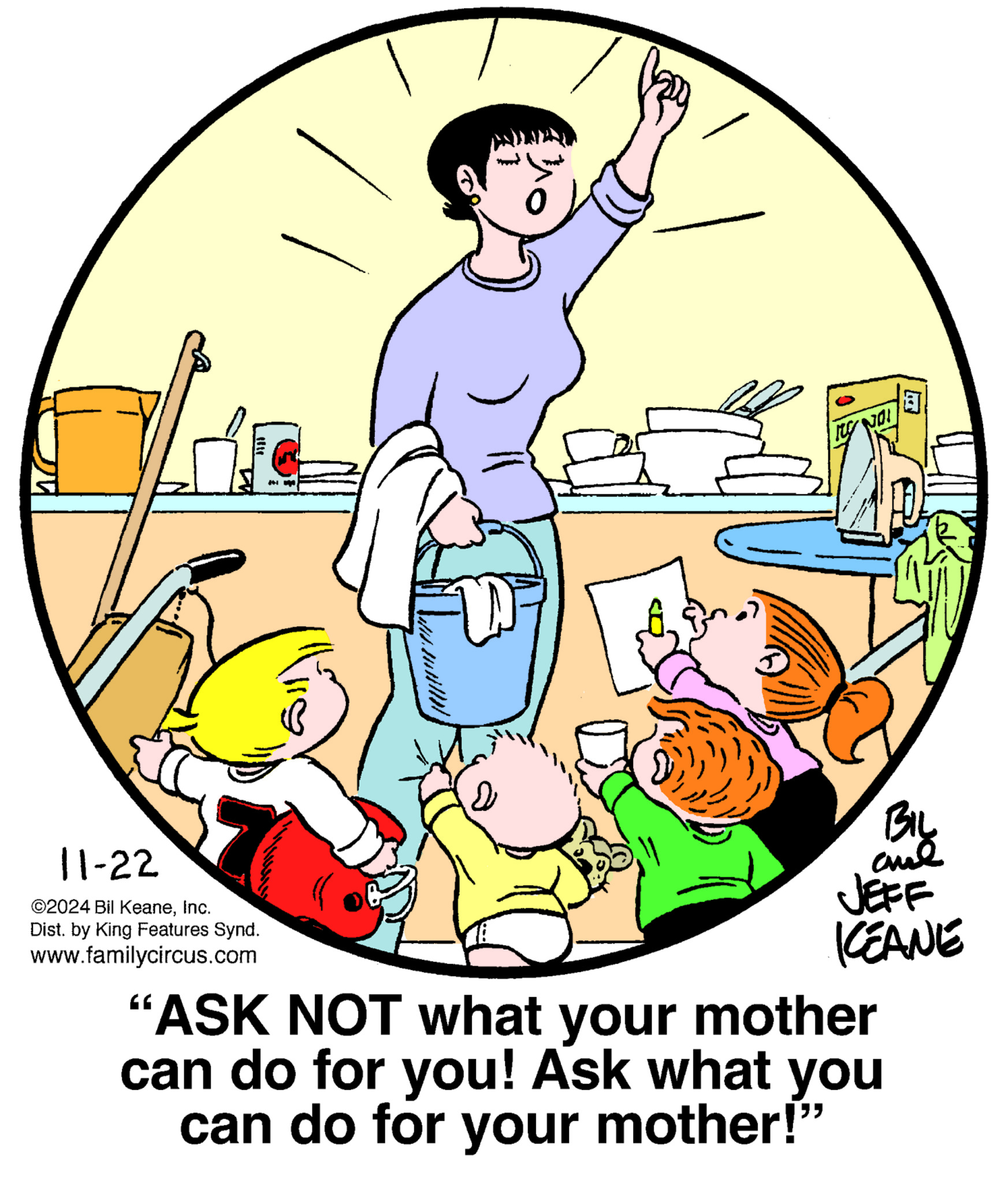 The Family Circus Comic Strip 2024-11-22 | Comics Kingdom