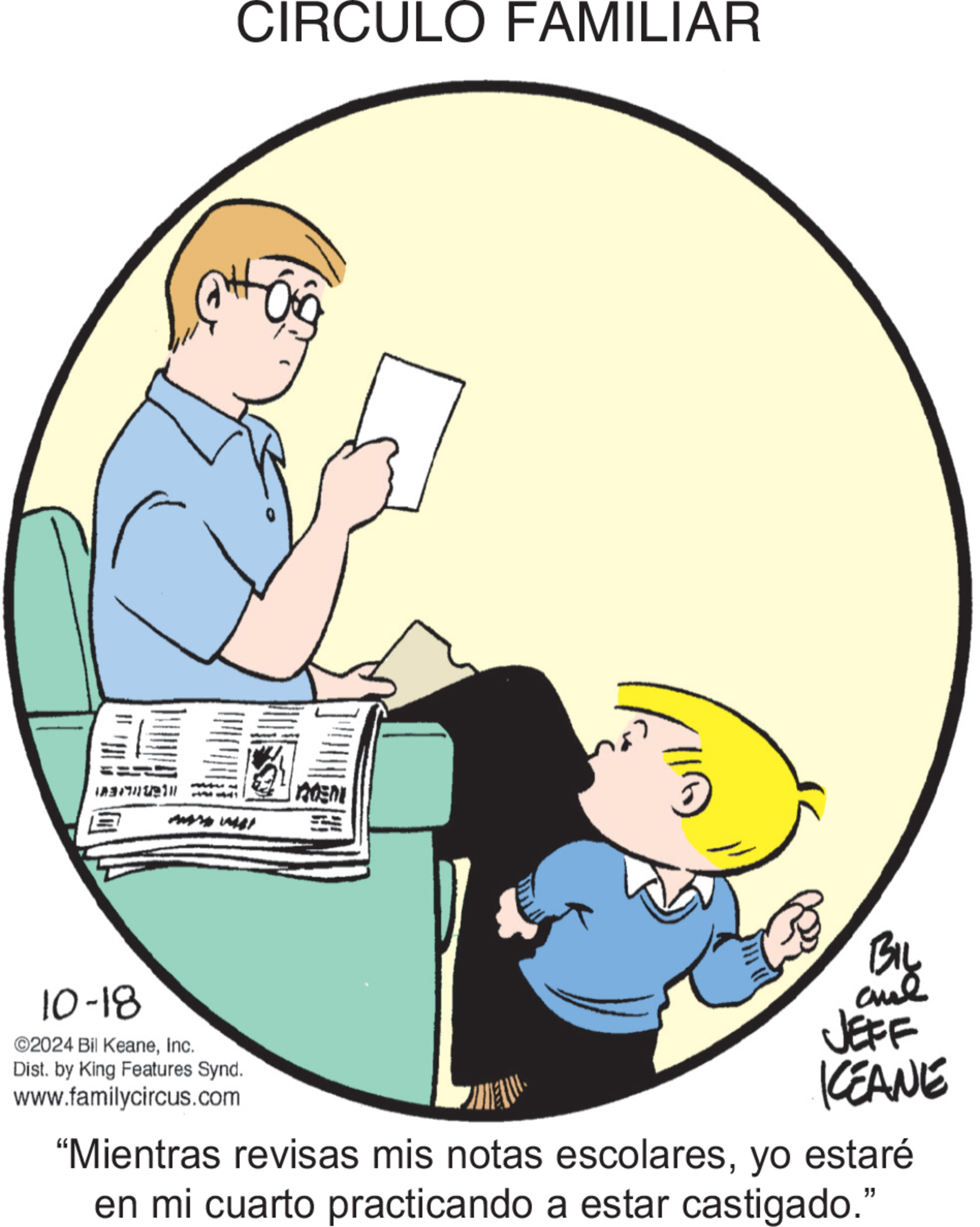 The Family Circus Comic Strip 2024-11-08 | Comics Kingdom