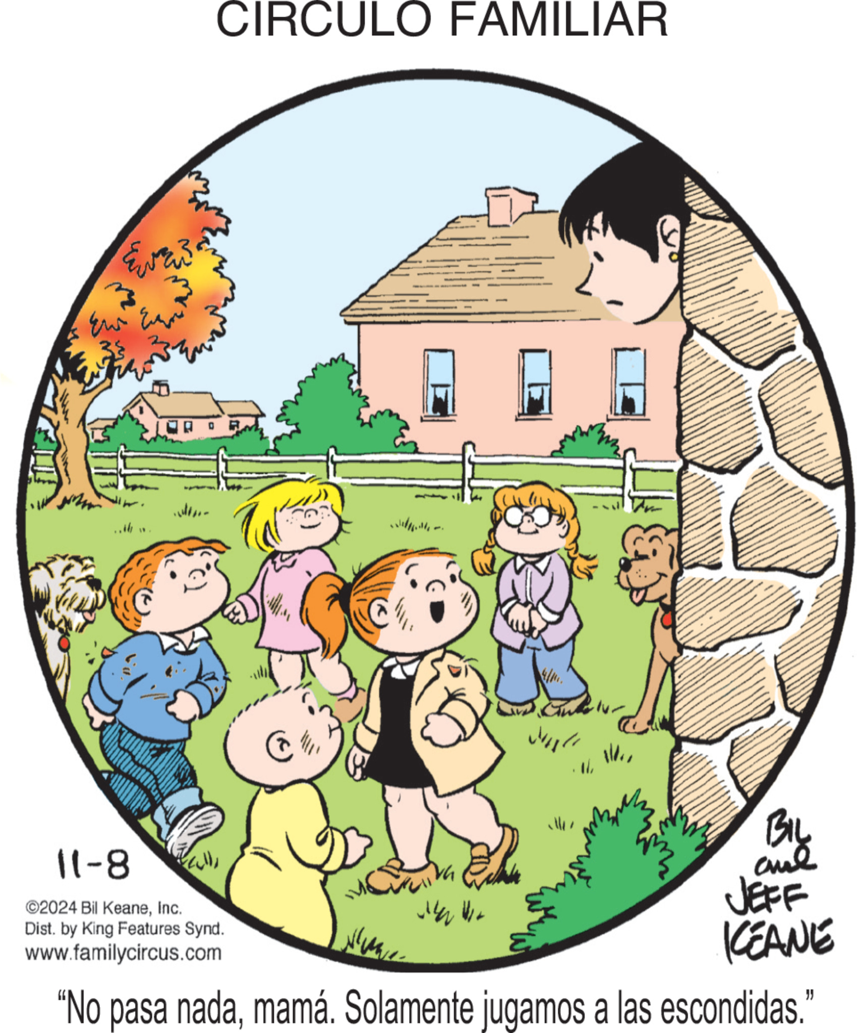 The Family Circus Comic Strip 2024-11-29 | Comics Kingdom