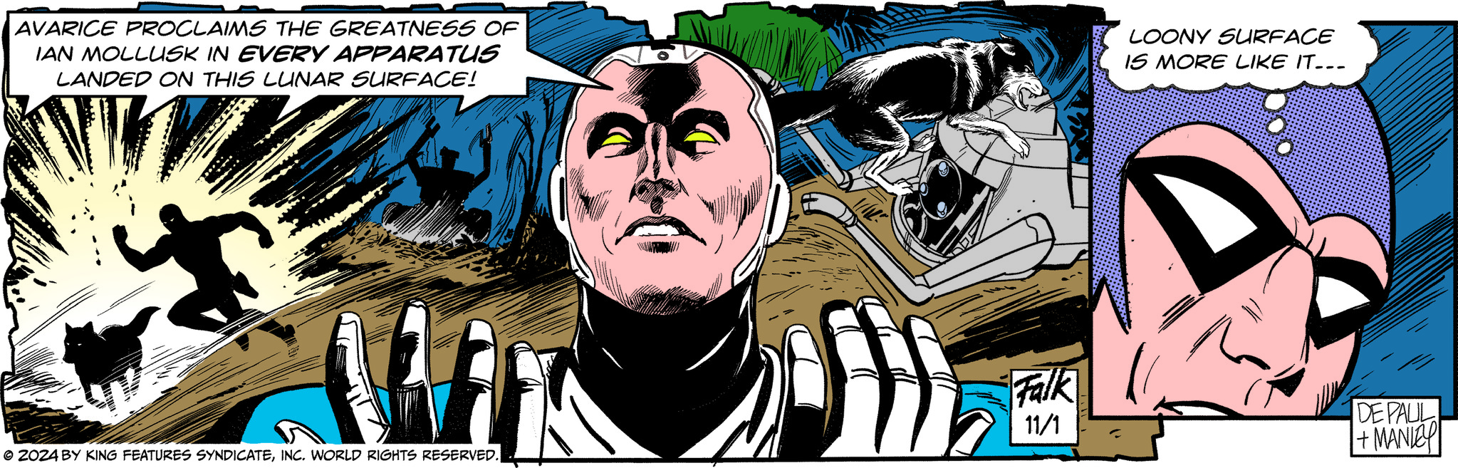 The Phantom Comic Strip 2024-11-01 | Comics Kingdom