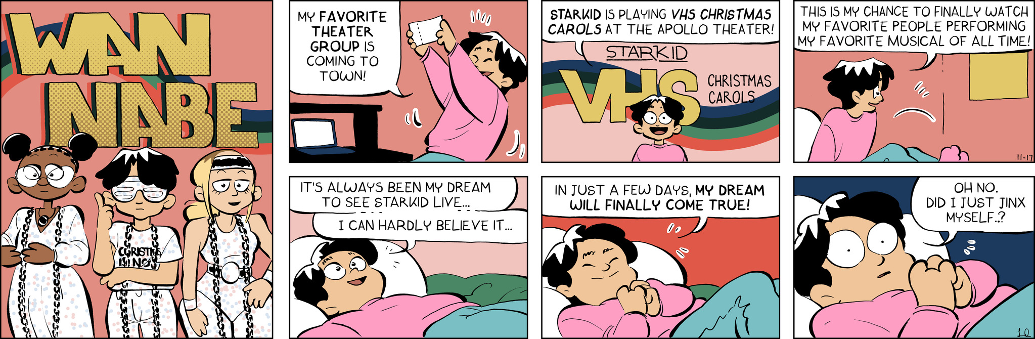 Wannabe Comic Strip 2024-11-17 | Comics Kingdom
