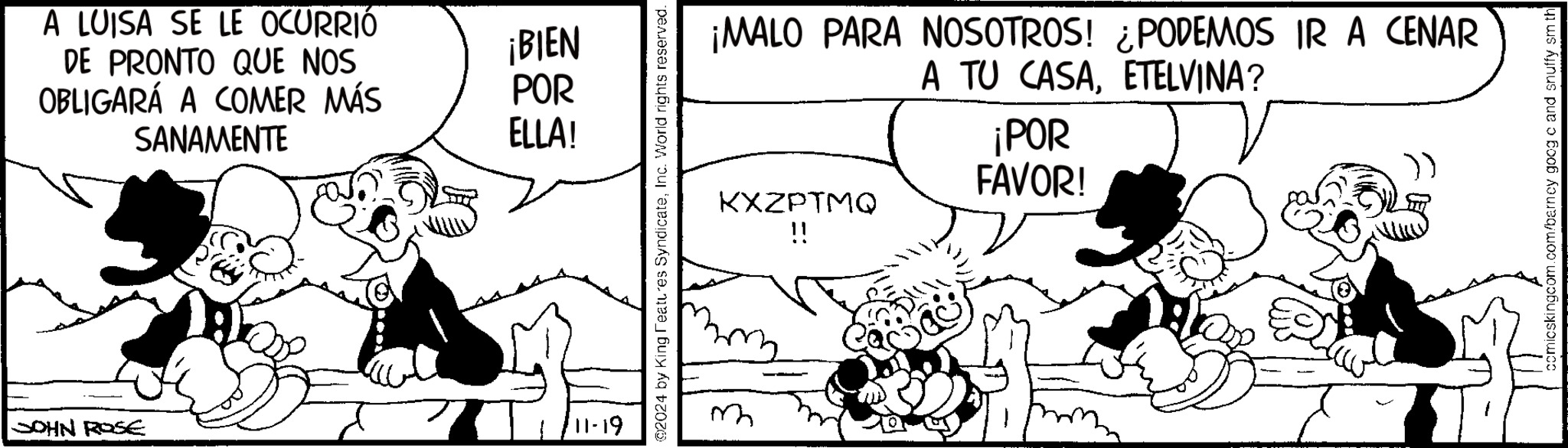 Barney Google And Snuffy Smith Comic Strip 2024-12-03 | Comics Kingdom