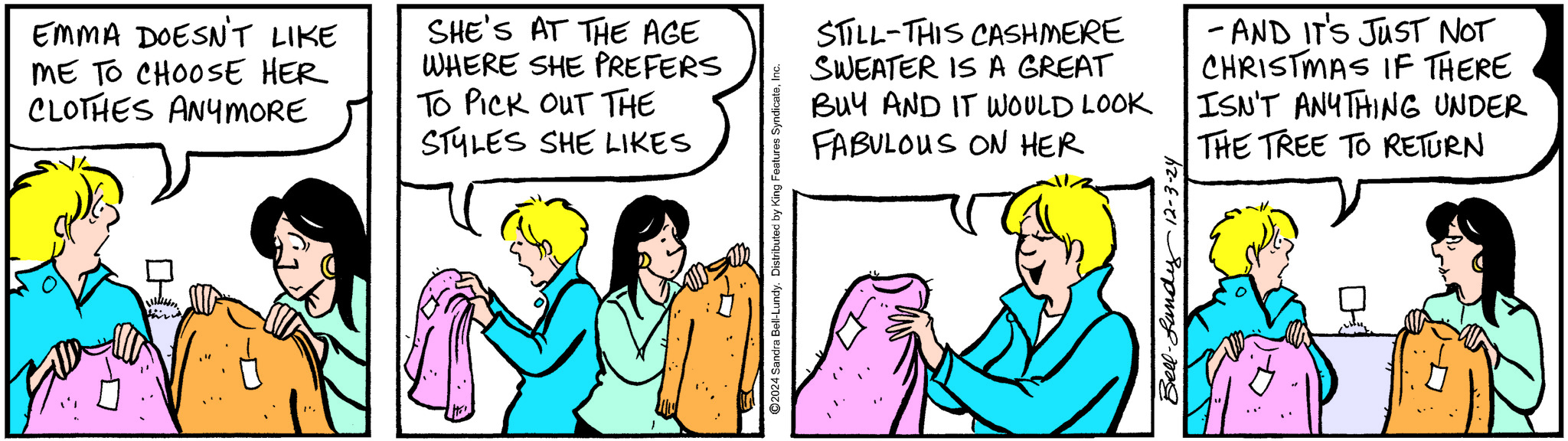 Between Friends Comic Strip 2024-12-03 | Comics Kingdom