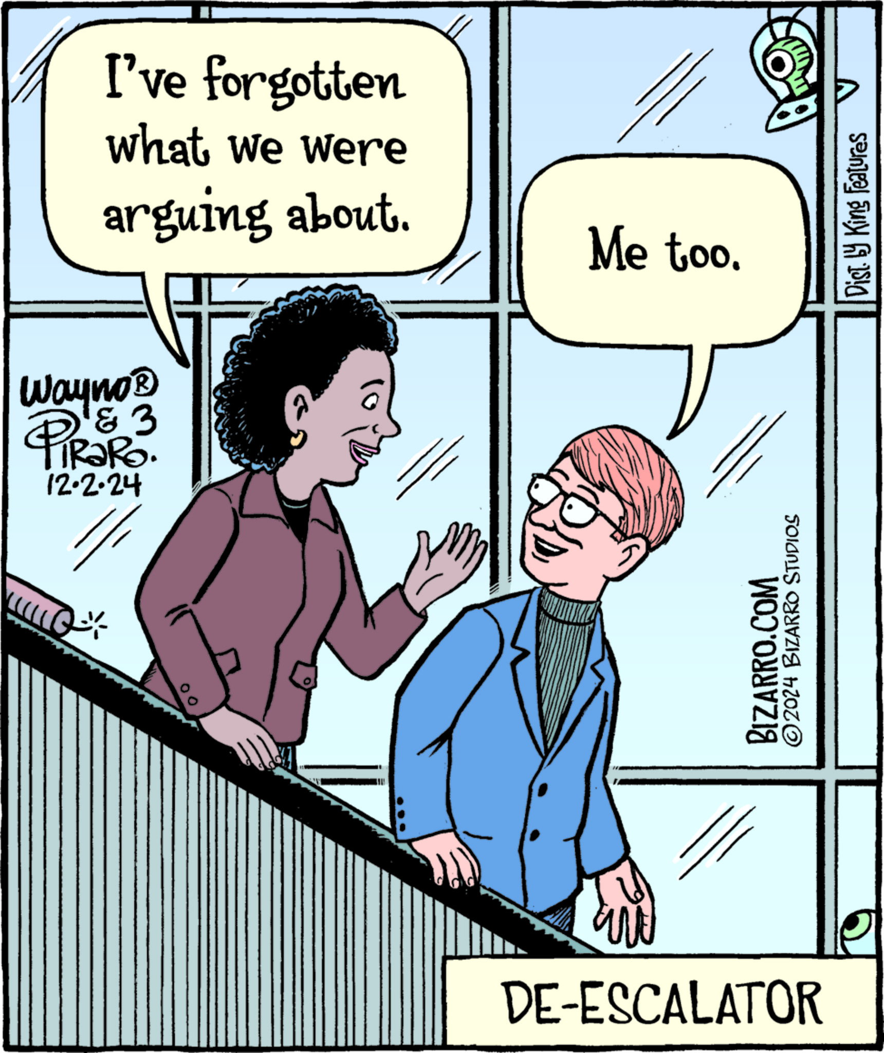 Bizarro Comic Strip 2024-12-02 | Comics Kingdom