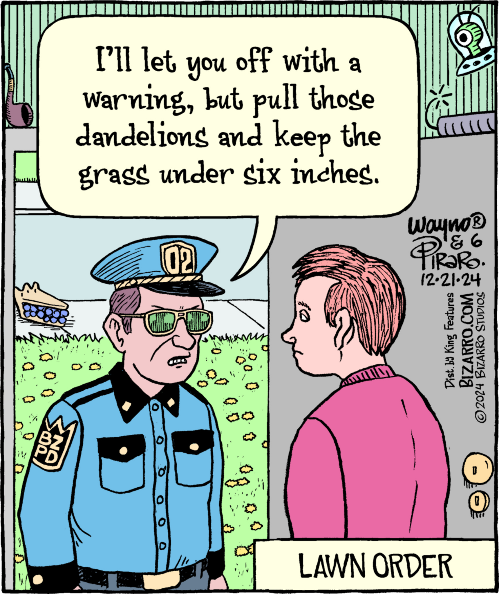 Bizarro Comic Strip 2024-12-21 | Comics Kingdom