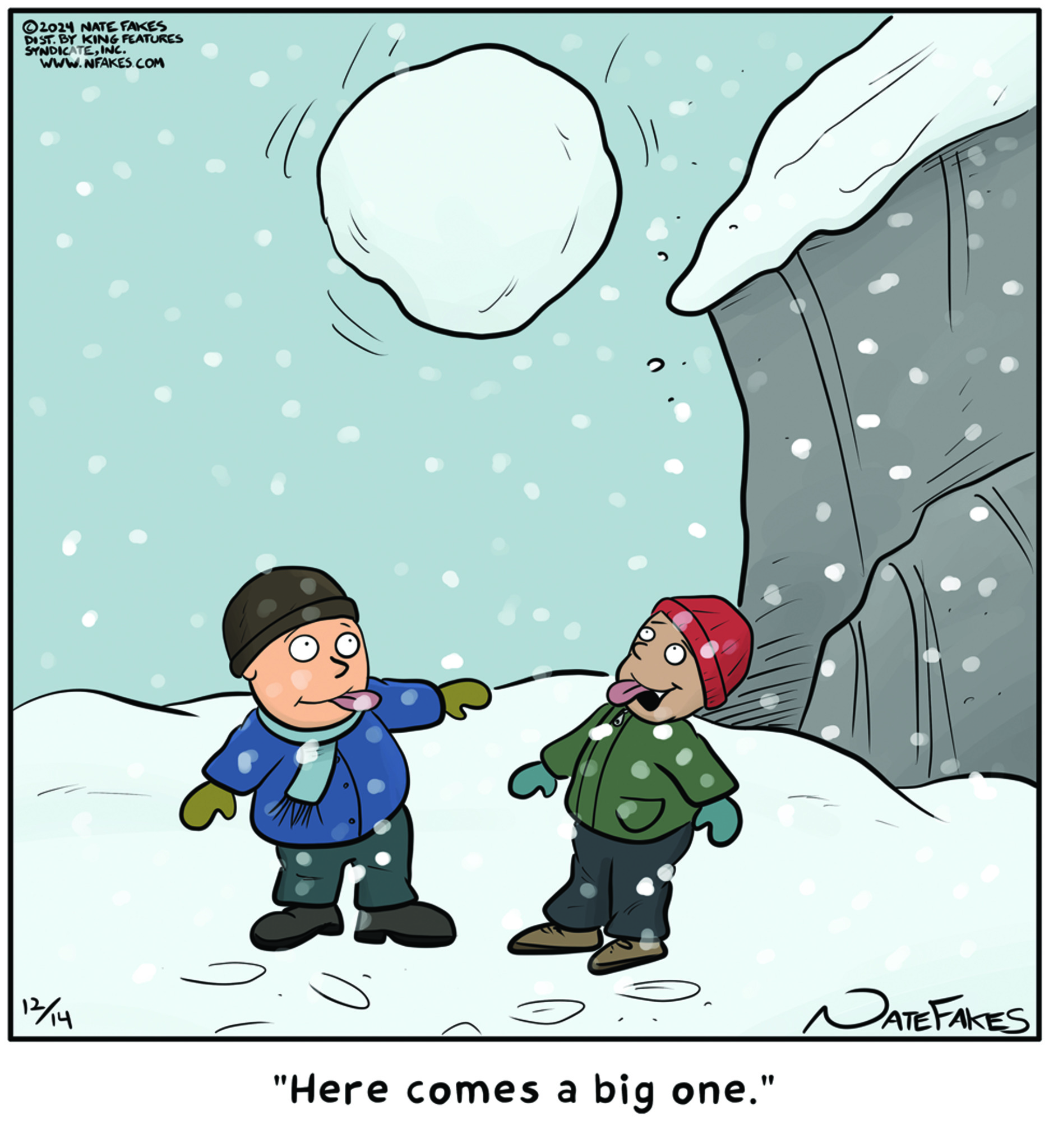 Break of Day Comic Strip 2024-12-14 | Comics Kingdom