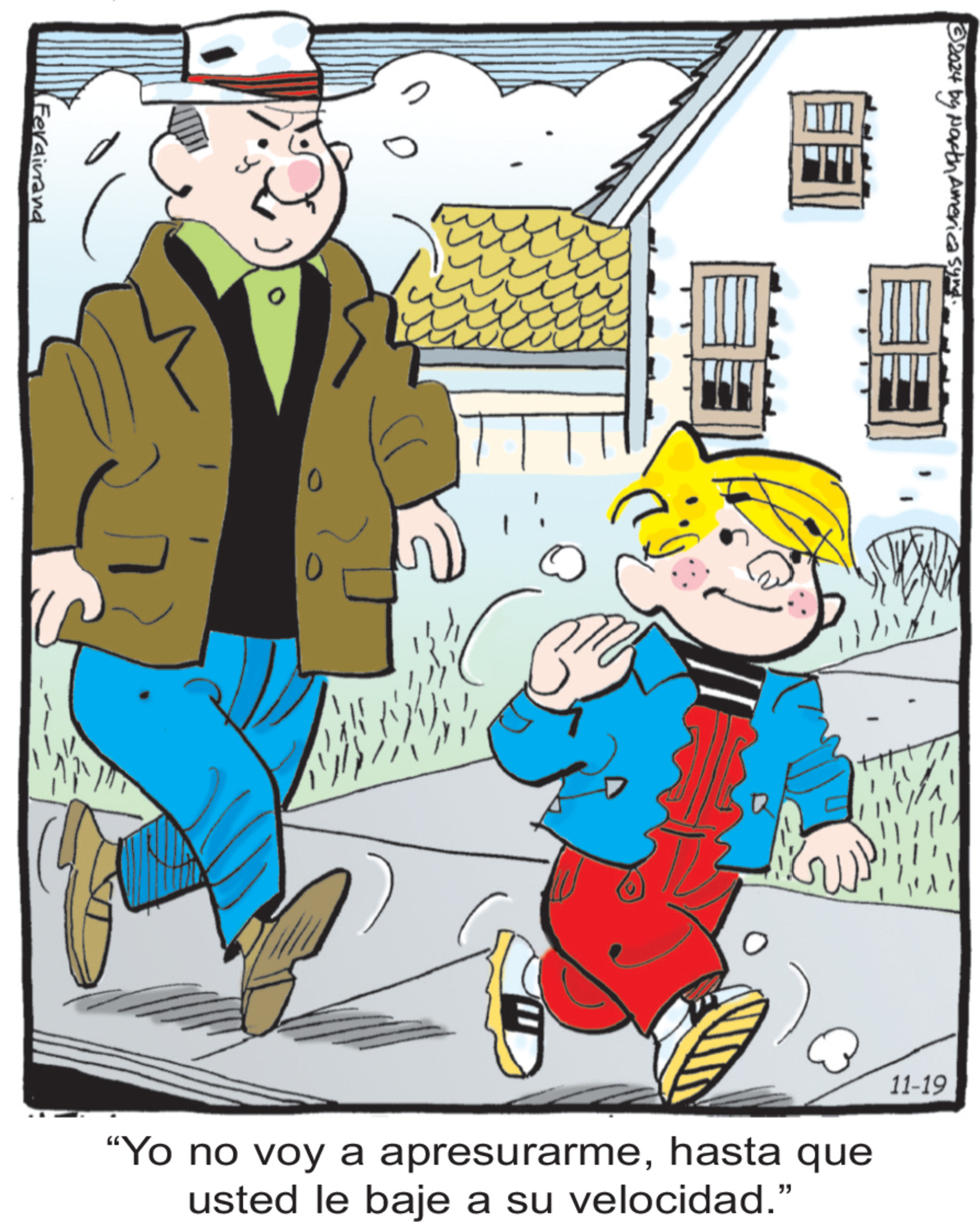 Dennis The Menace Comic Strip 2024-12-10 | Comics Kingdom