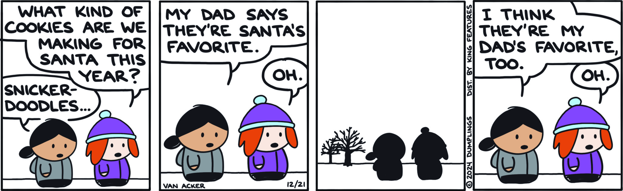Dumplings Comic Strip 2024-12-21 | Comics Kingdom